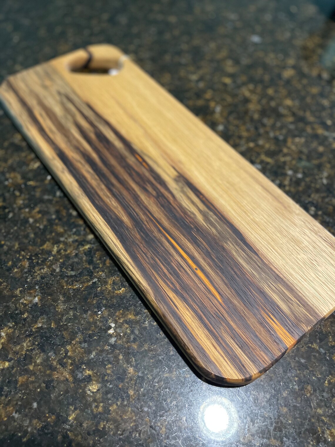 Mid-century Modern Charcutier Board With Oval Handle Large - Etsy