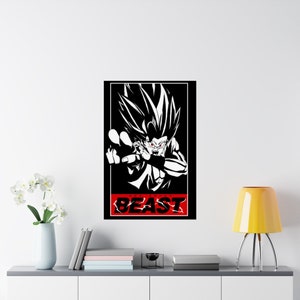 Son Gohan Poster, Dragon Ball Z Anime. - Etsy