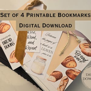 Library Bookmark Printable | Bookmark Template Digital Download | Print ...