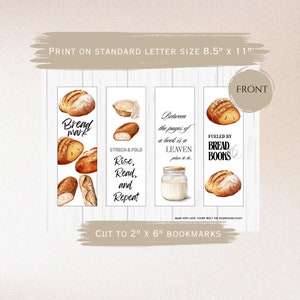 Library Bookmark Printable | Bookmark Template Digital Download | Print ...