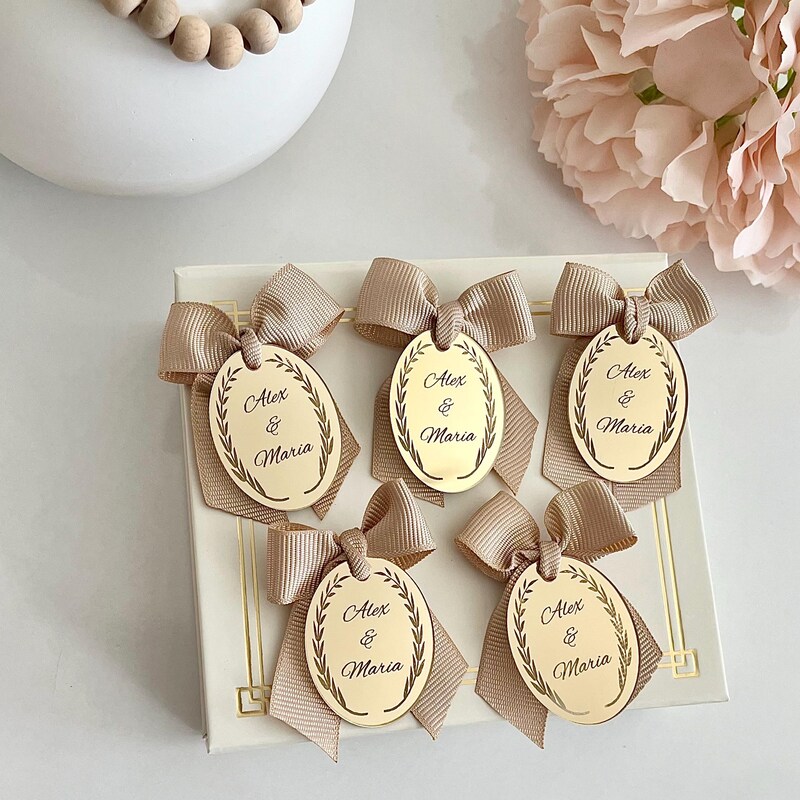 Wedding Name Tags - Etsy
