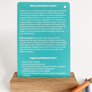 Kids Catechism Flashcards Made Simple, Children's Westminster Shorter ...