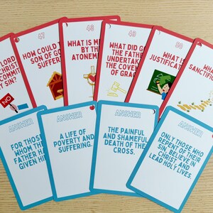 Catechism Cards for Kids Part 2, Children's Shorter Westminster ...