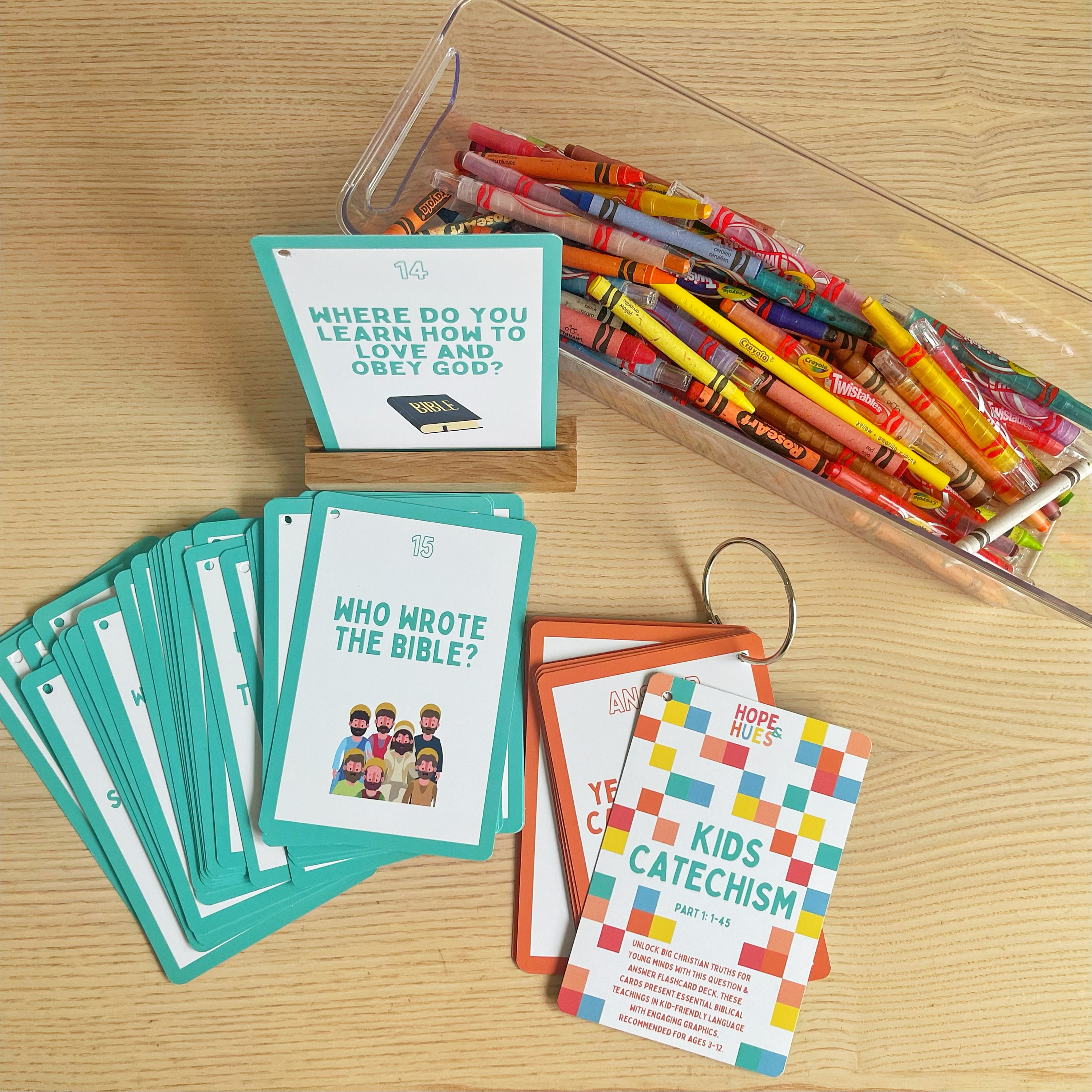 Kids Catechism Flashcards Made Simple, Children's Westminster Shorter ...