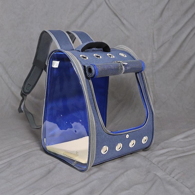 Full Transparent Pet Backpack Carrier Breathable, Travel-friendly PVC ...