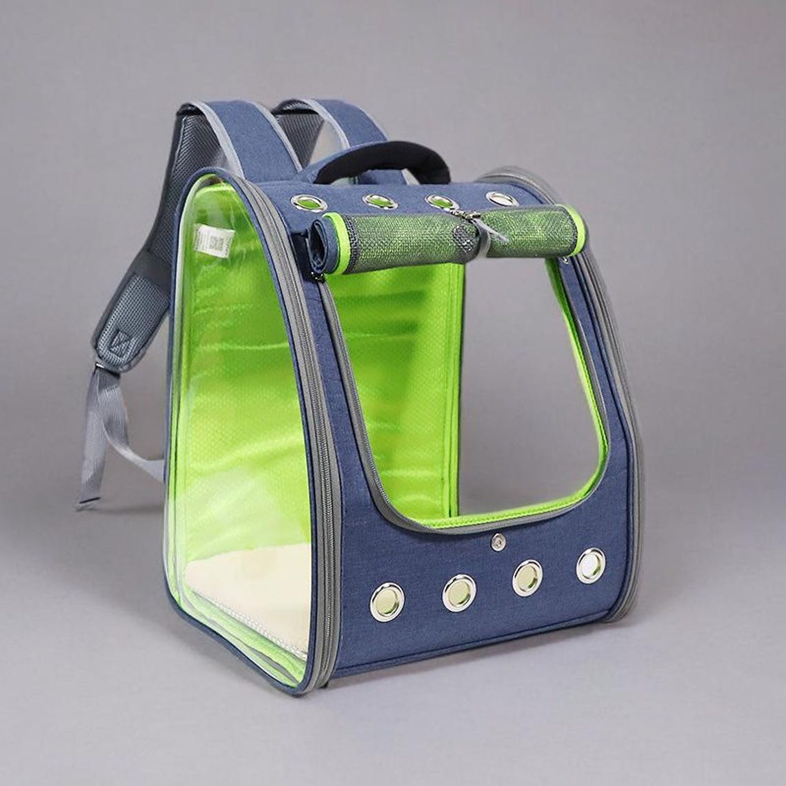 Full Transparent Pet Backpack Carrier Breathable, Travel-friendly PVC ...