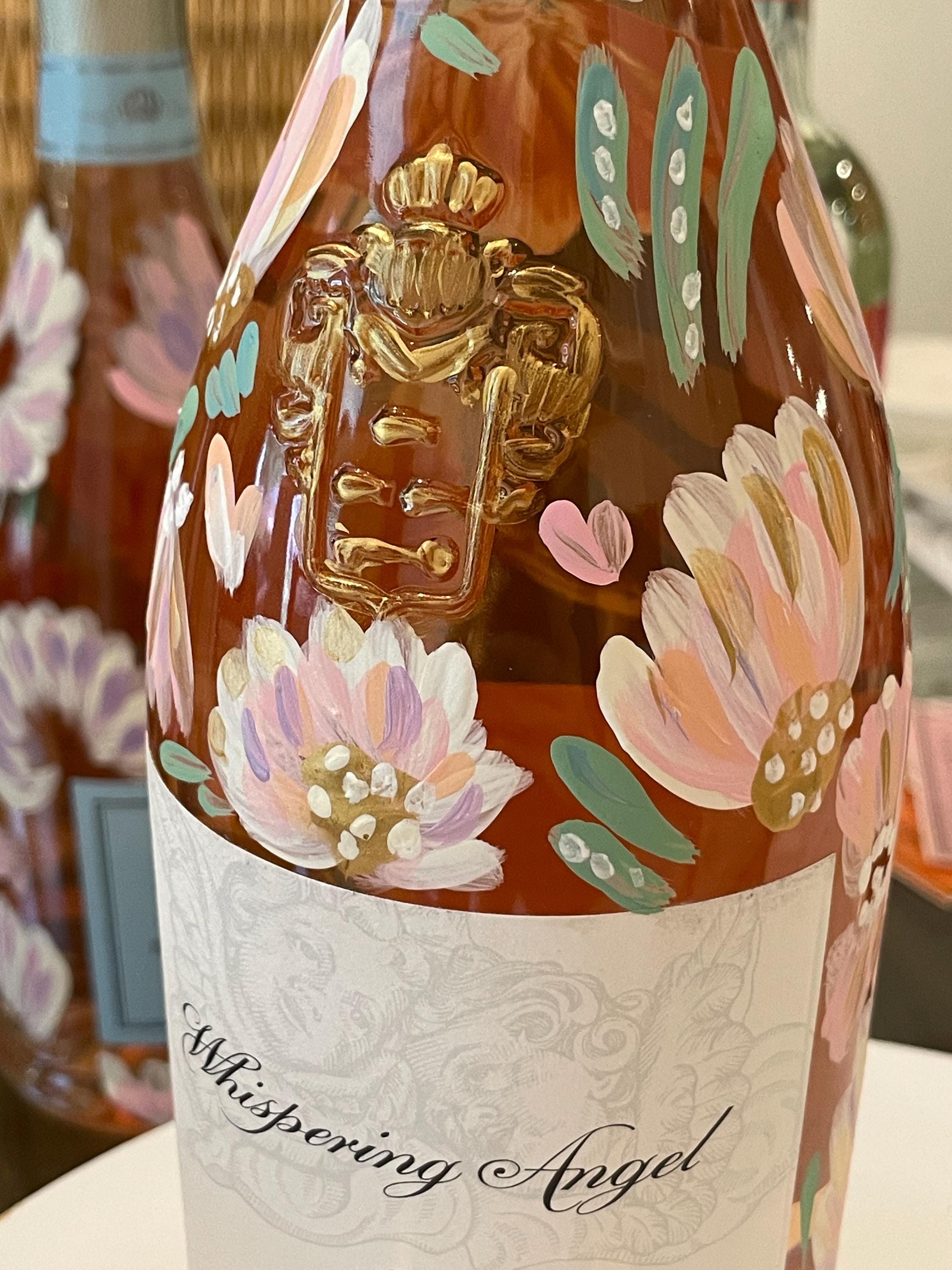Hand-painted Bottles for / Wedding / Birthday / Shower Gift ...