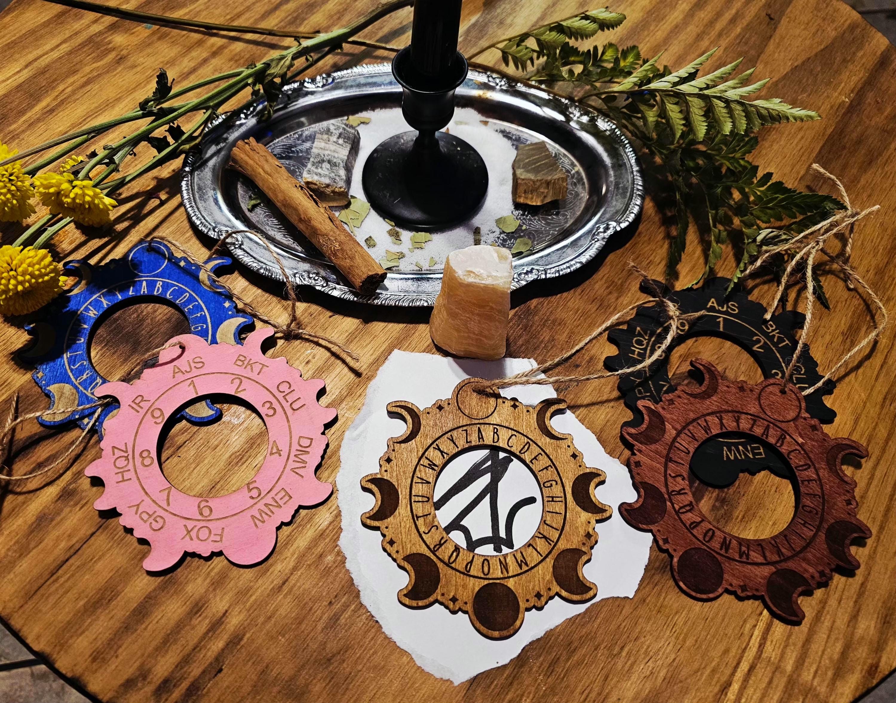 Sigil Creator Moon Phase Double Sided Sigil Wheel - Etsy