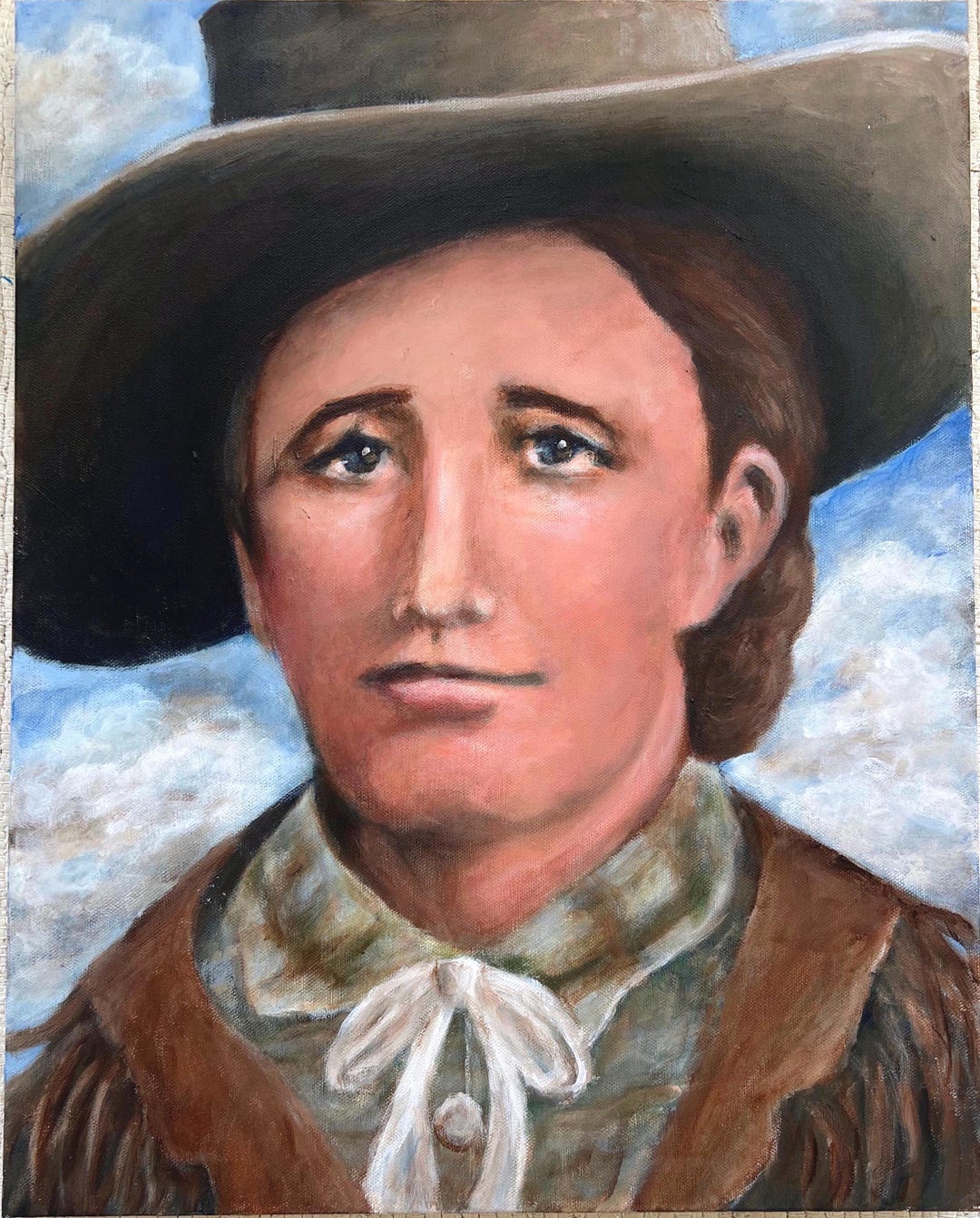 Calamity Jane Deadwood Wild Bill Cowgirl Western Legend, Wrapped Canvas ...