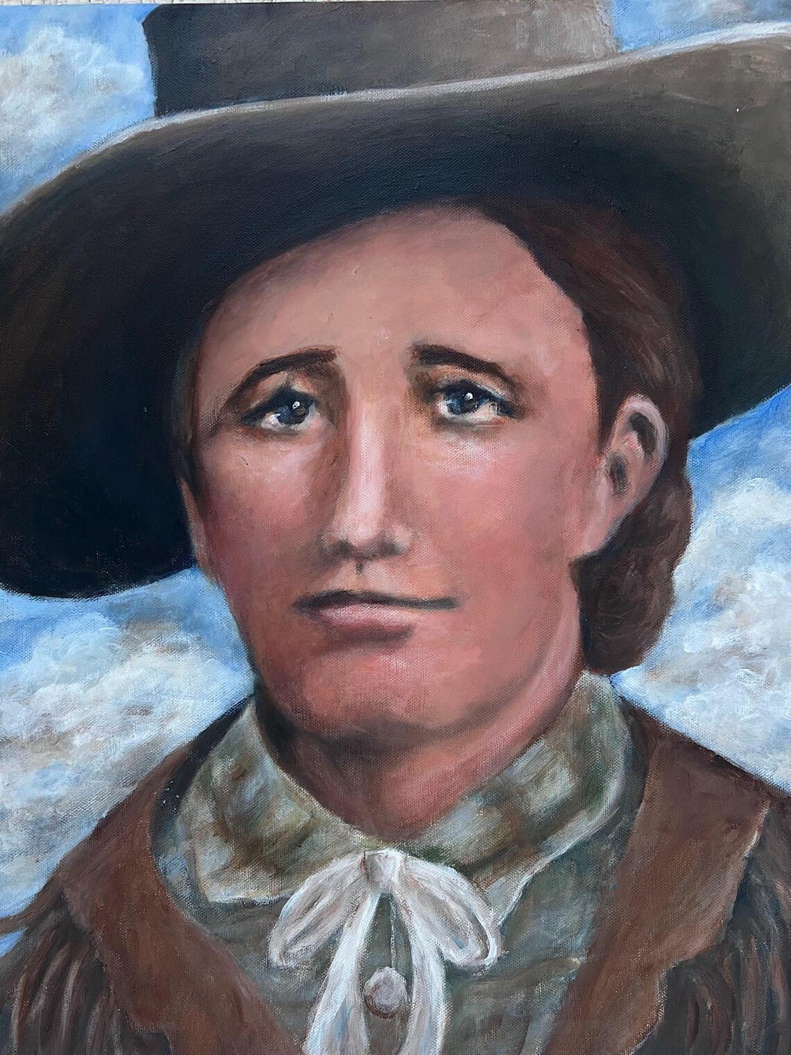 Calamity Jane Cowgirl Western Legend, Wrapped Canvas Giclee Print From ...