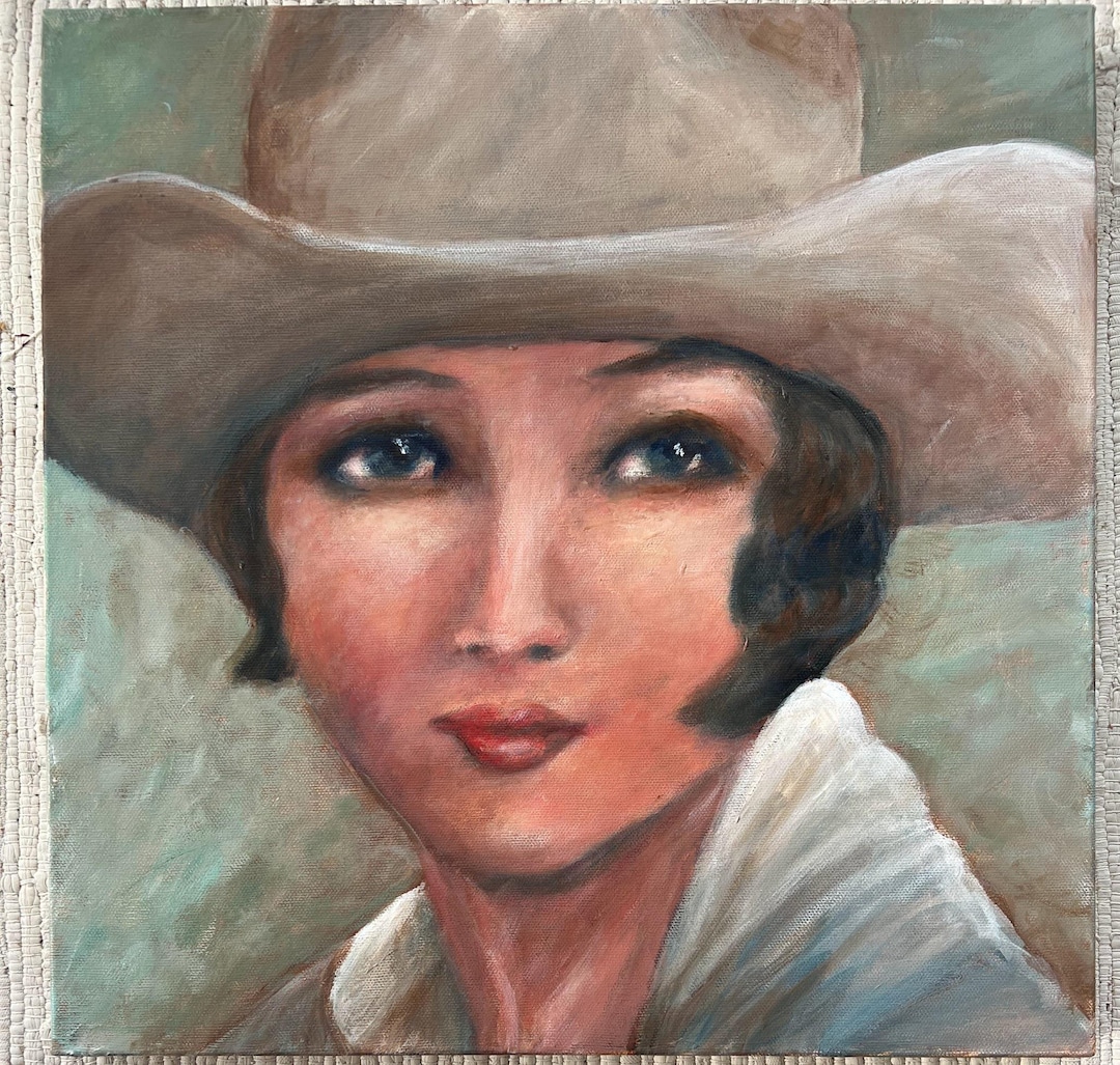 Vintage 1920s Cowgirl, Veronica, Western, Ranch, Rancher, Cowboy ...