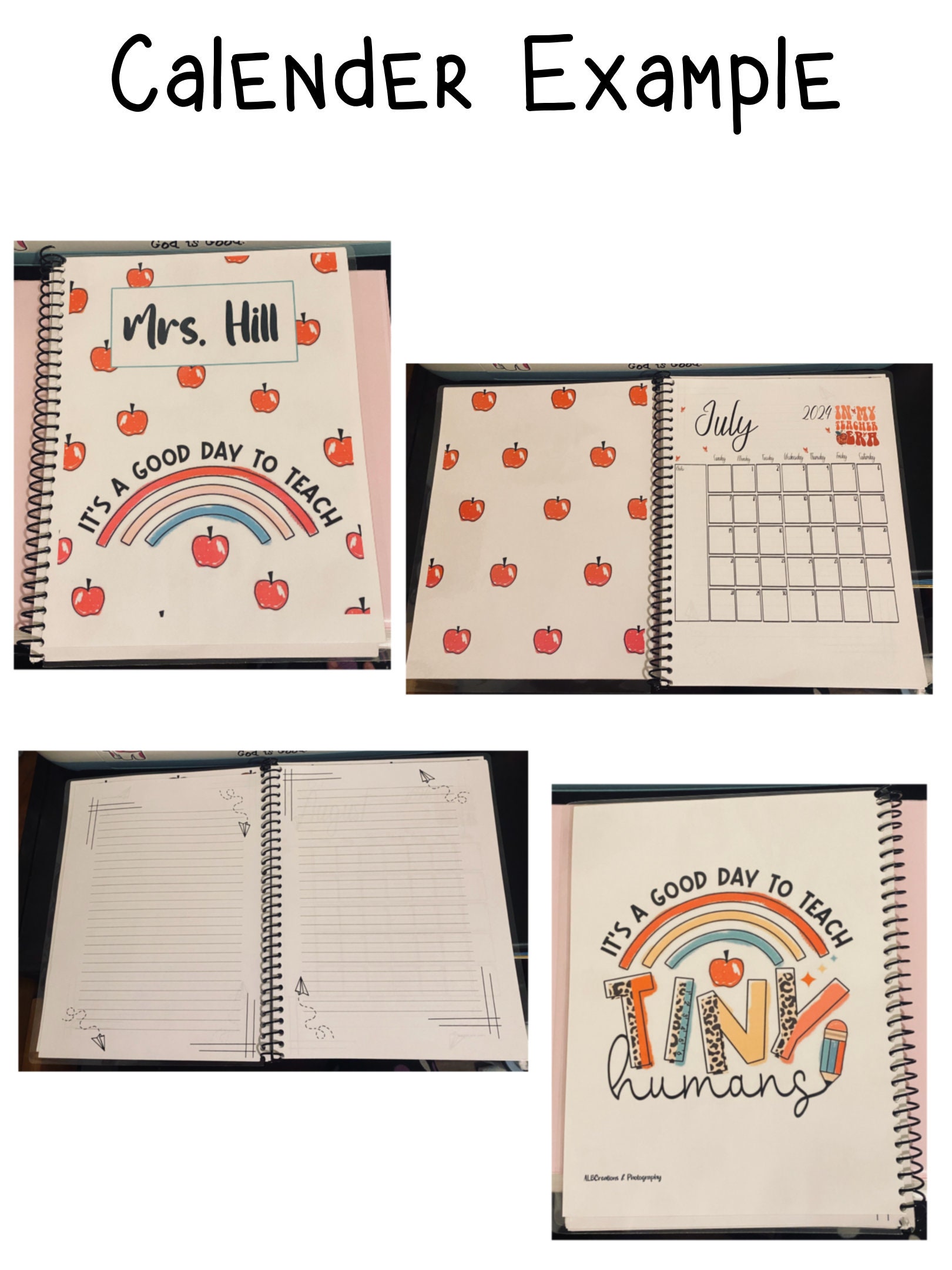 Customs Journals, Monthly Calendars - Etsy