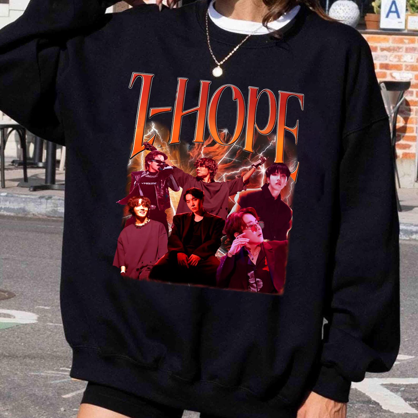 Retro J-hope on the Stage Tour T-shirt, BTS J-hope Concert Merch, Hope ...