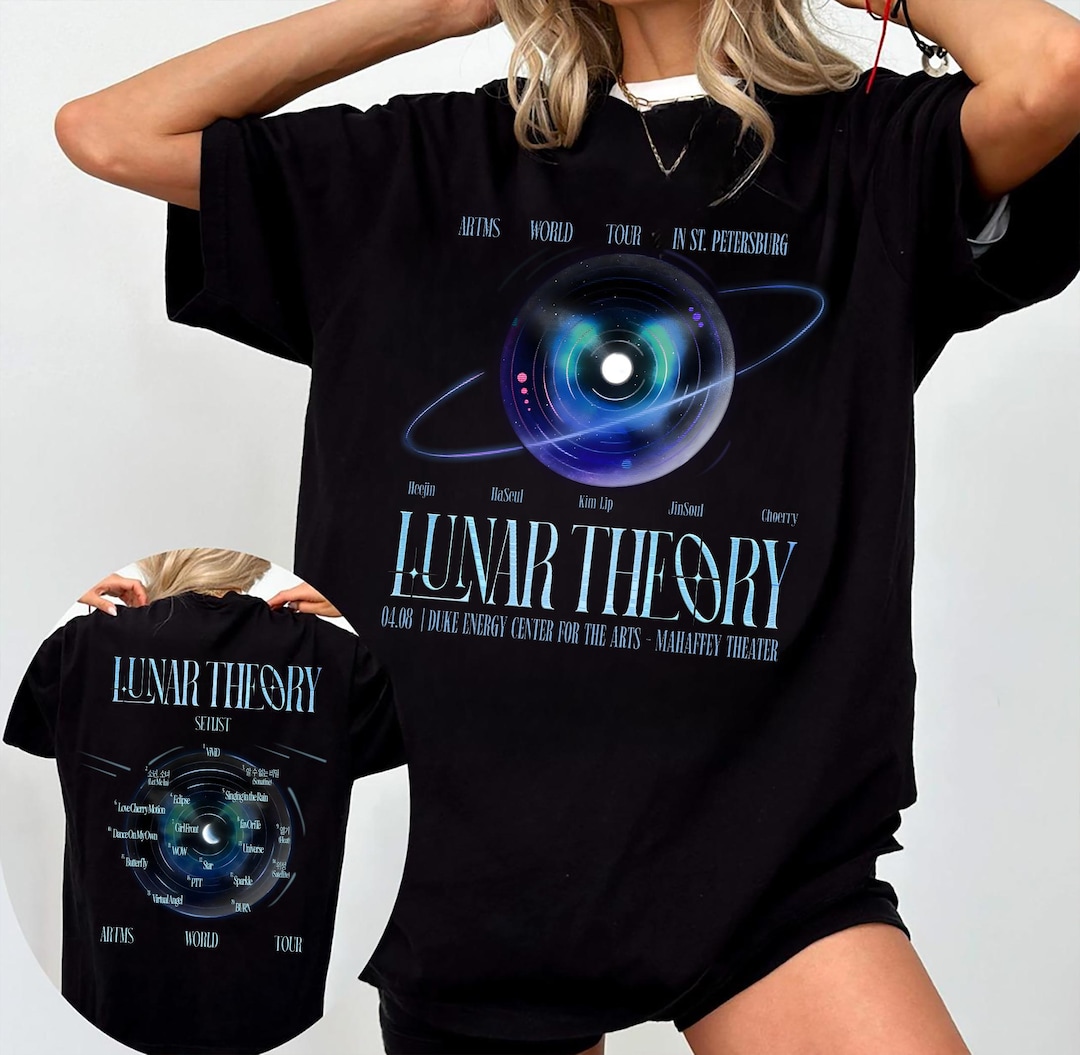 Artms Lunar Theory World Tour 2025 Shirt, Artms Member Kpop Tee, ARTMS ...