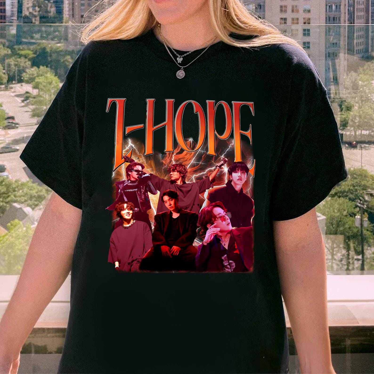 Retro J-hope on the Stage Tour T-shirt, BTS J-hope Concert Merch, Hope ...