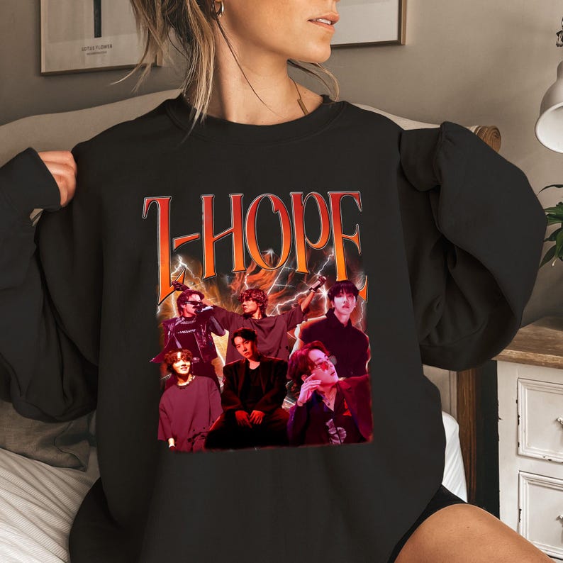 Retro J-hope on the Stage Tour T-shirt, BTS J-hope Concert Merch, Hope ...