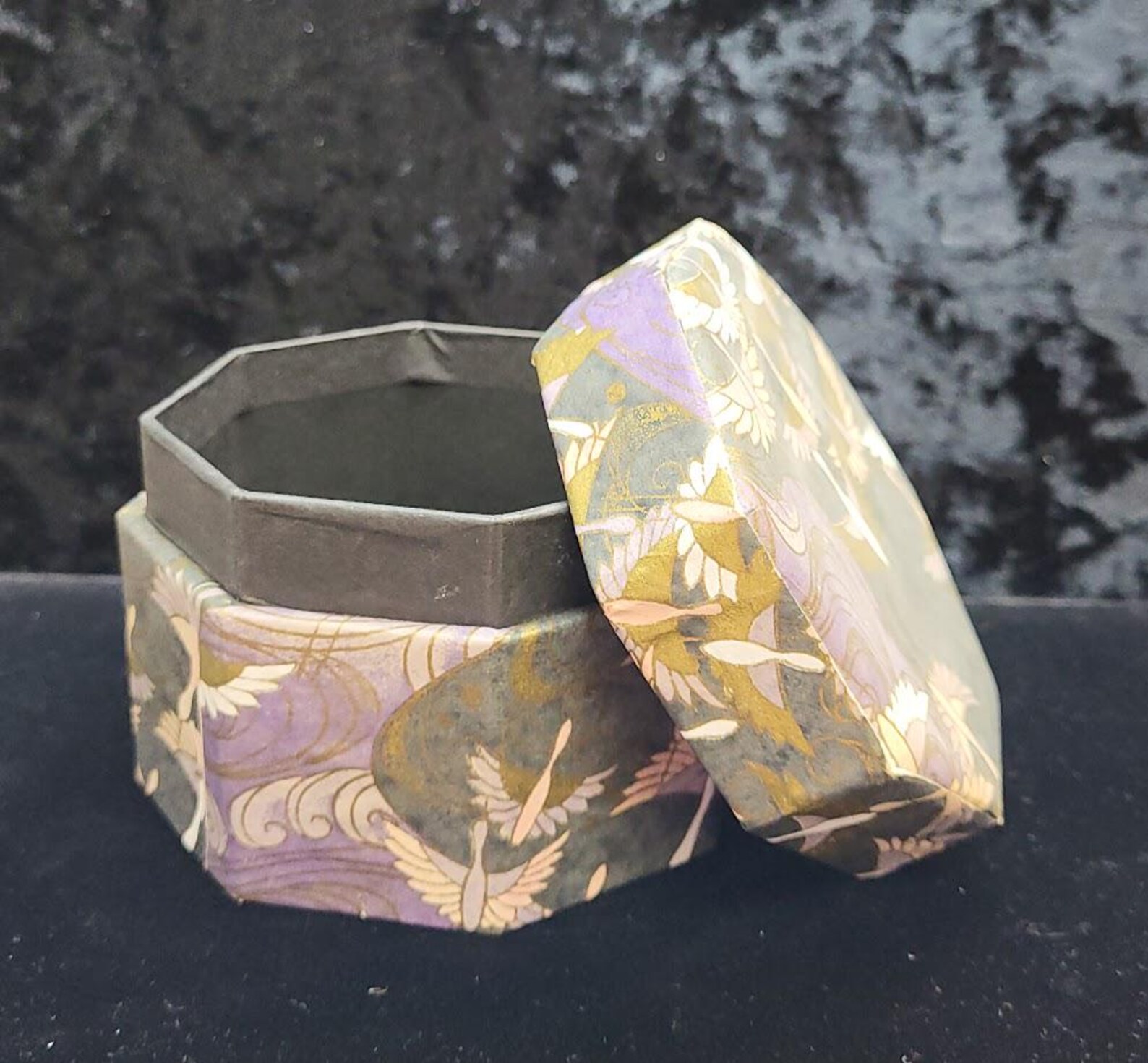 Washi Paper Tea Box: Japanese Art Container - Etsy
