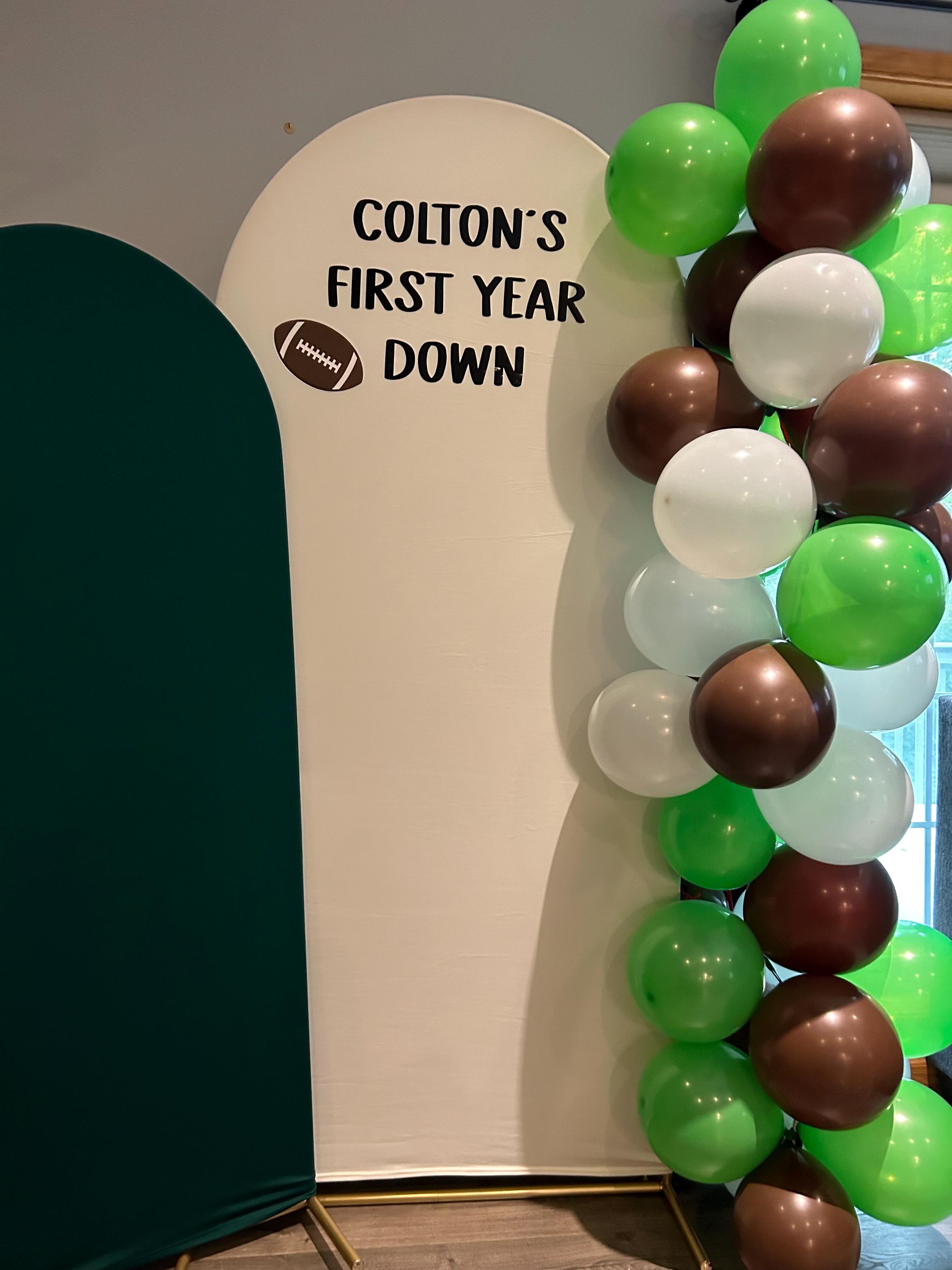 First Year Down Decal - Etsy