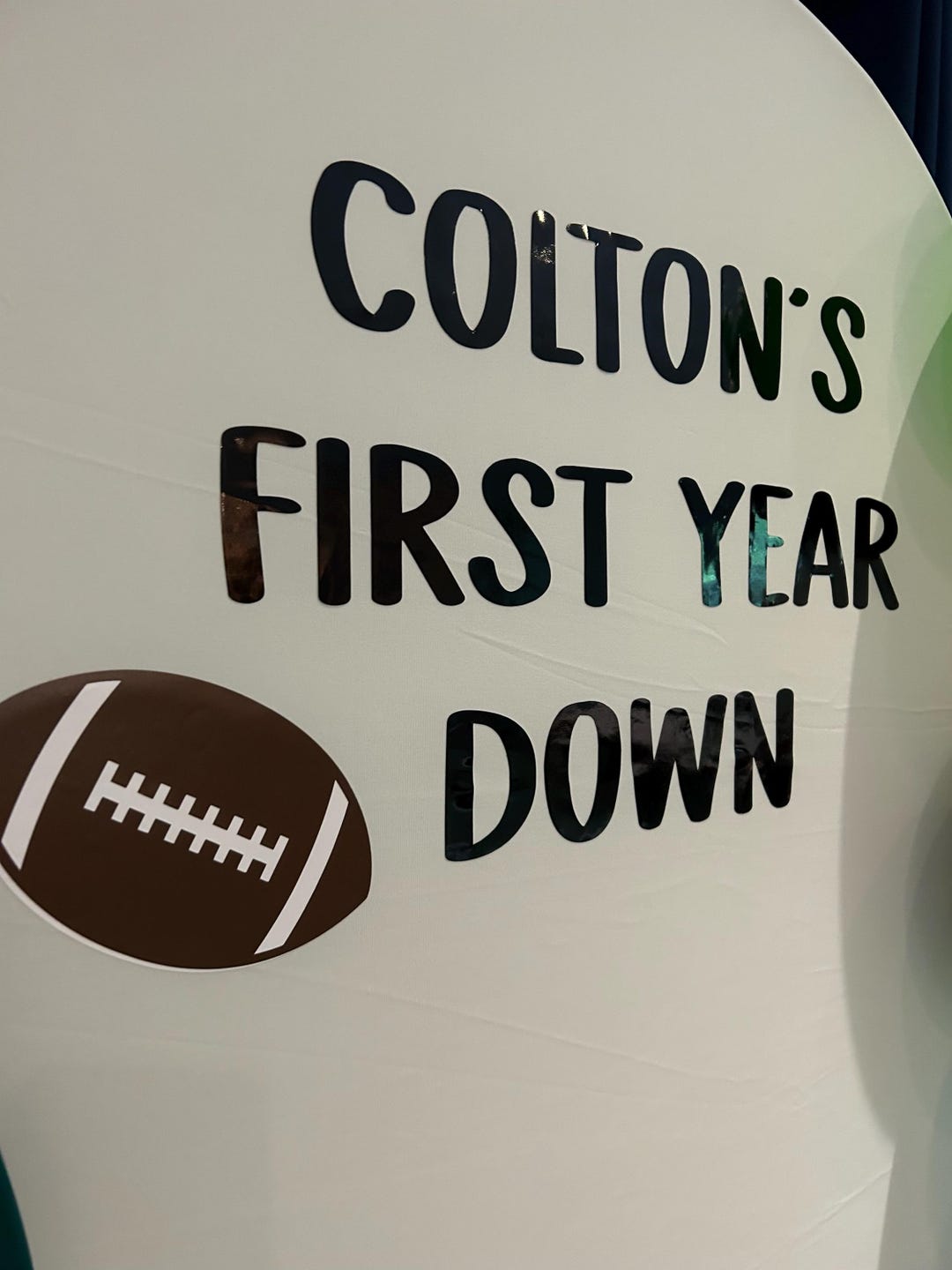 First Year Down Decal - Etsy
