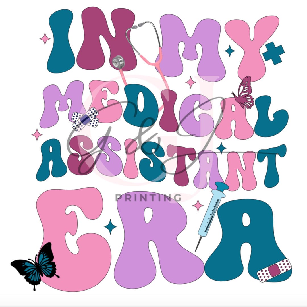 MA, Medical Assistant, SVG, Digital Download, Sublimation - Etsy