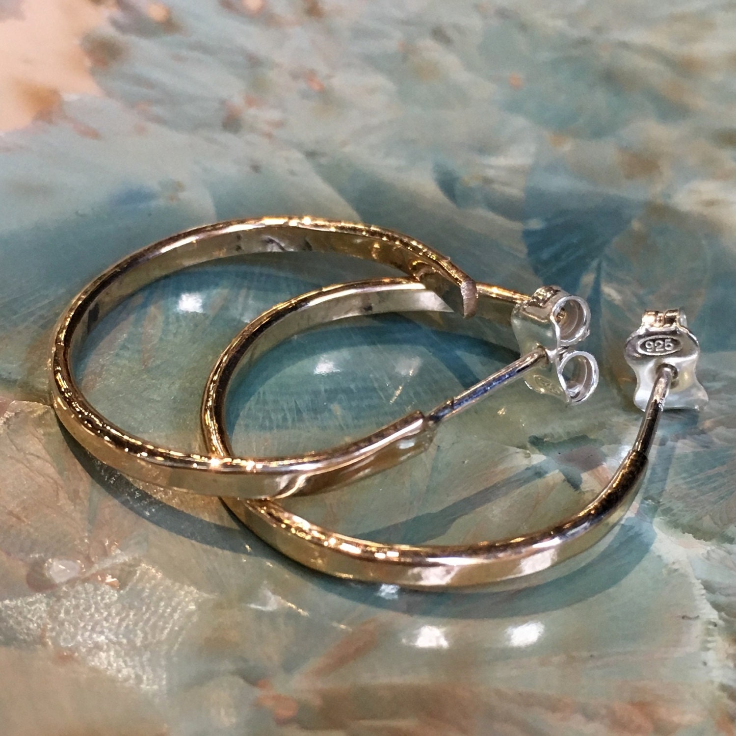 Gold Hoops, Dainty Hoops, Simple Hoops, Gold Filled Earrings, Hoop ...
