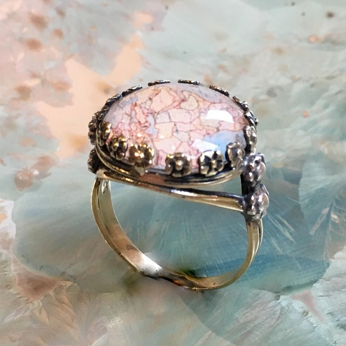 Map Ring Silver Antique Map Ring World Map Ring Atlas Ring | Etsy