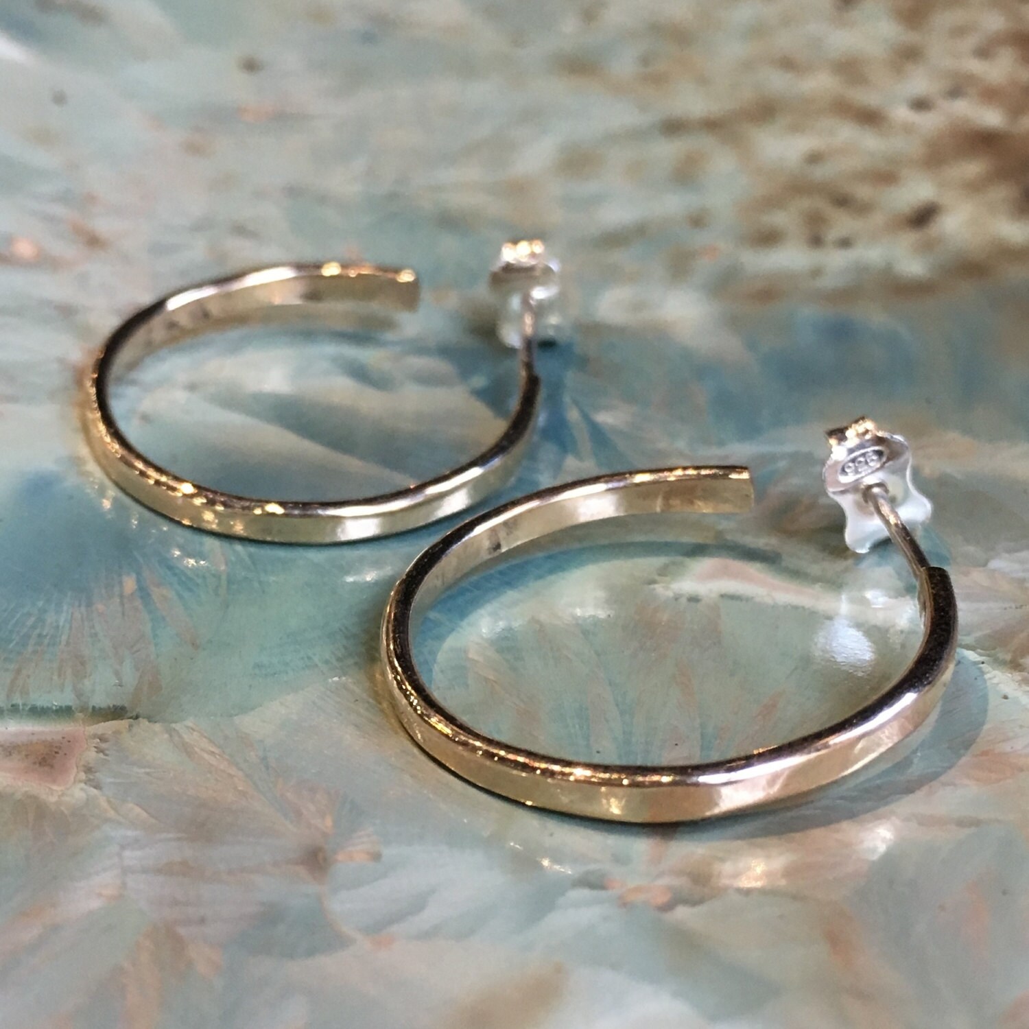 Gold Hoops, Dainty Hoops, Simple Hoops, Gold Filled Earrings, Hoop ...