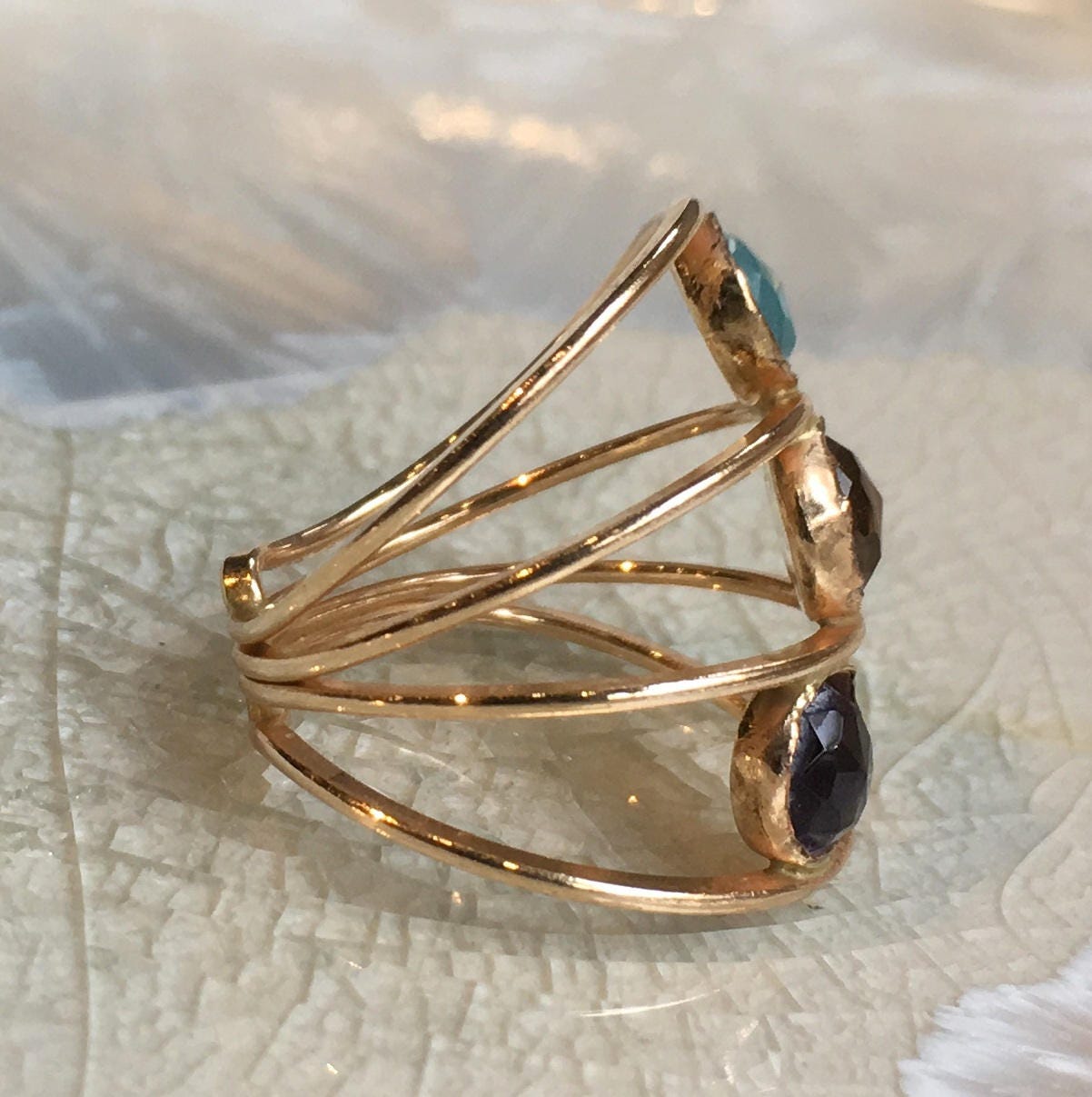 Mothers ring birthstones ring mothers ring stacking rings | Etsy