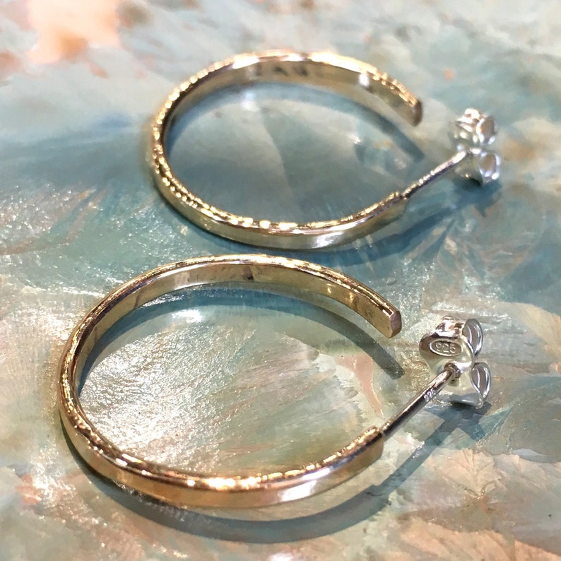 Gold Hoops, Dainty Hoops, Simple Hoops, Gold Filled Earrings, Hoop ...