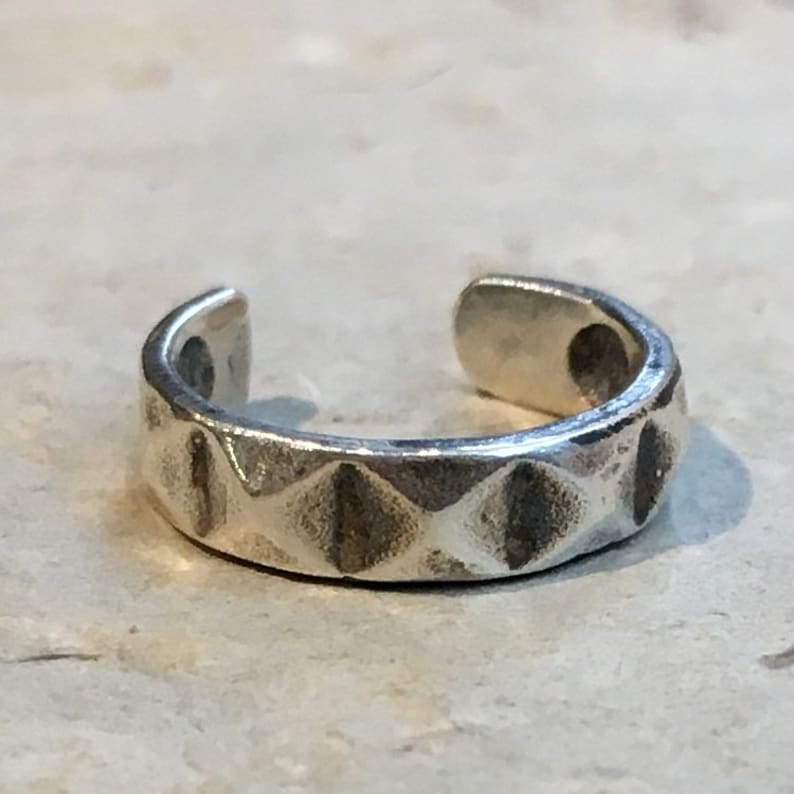 Fake Conch Piercing Sterling Silver Ear Cuff Fake Ear - Etsy