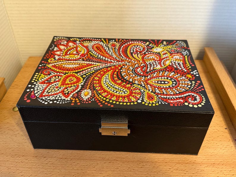 Colorful Bird Jewelry Box - Etsy