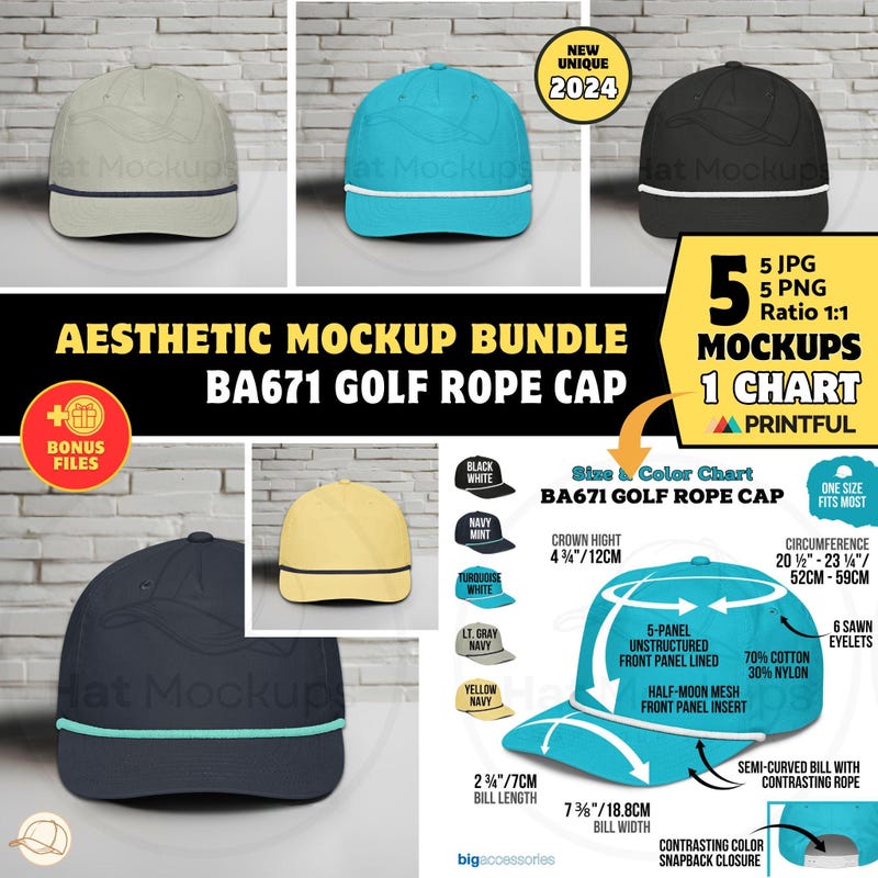 Rope Hat Template - Etsy