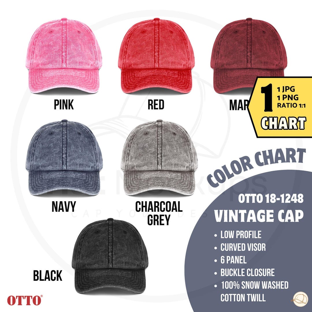 COLOR CHART OTTO 18-1248 Vintage Cap Graphic Color Chart Otto Vintage ...