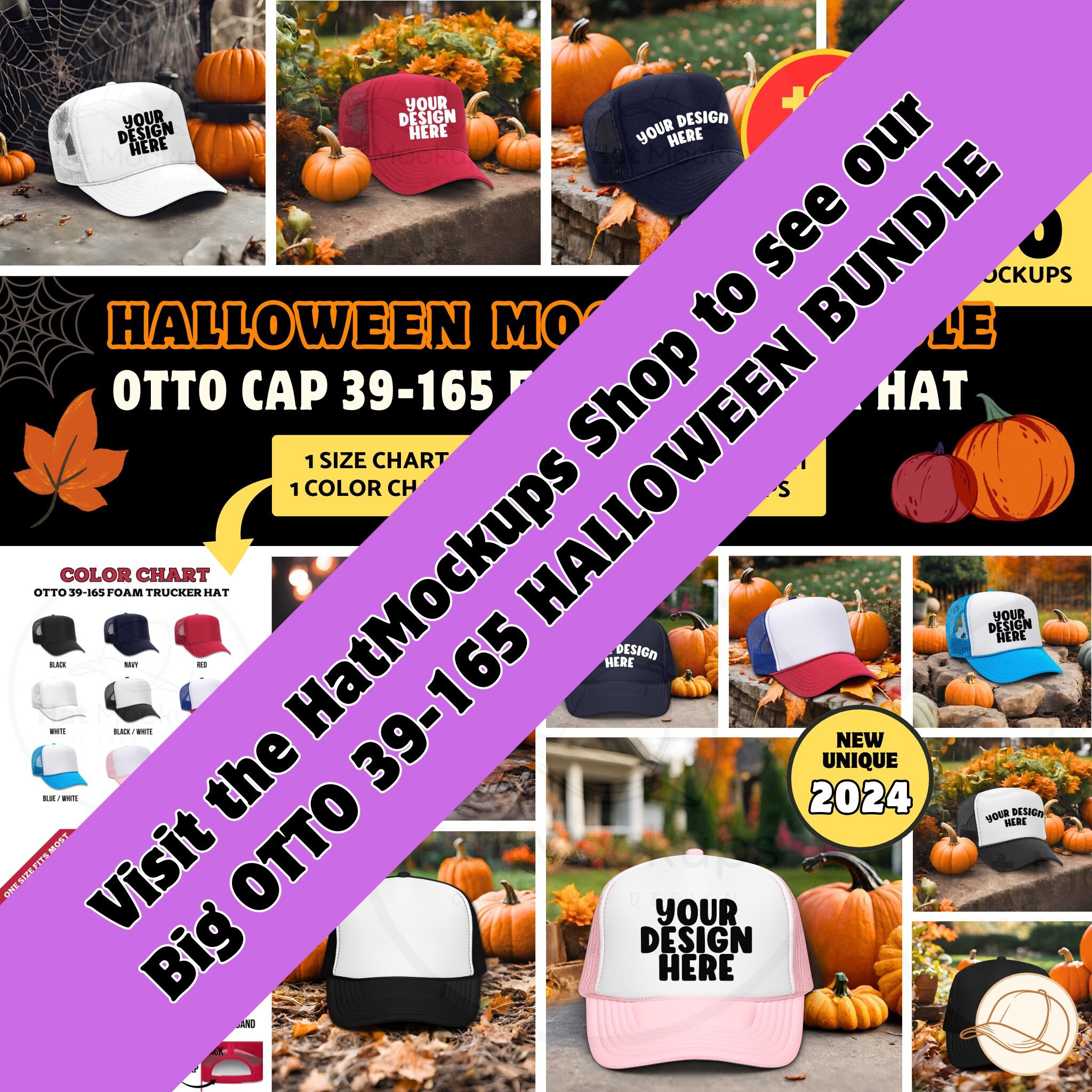 OTTO Cap COLOR CHART 39-169 Otto Trucker Hat Color Chart, All Colors ...