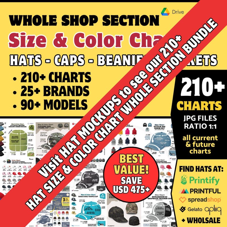 OTTO TRUCKER Cap Size and Color Chart Otto Cap 39-169 Trucker Cap Size ...