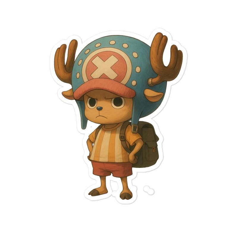 One Piece Pirate Tony Chopper Inspired Sticker Kiss-cut - Perfect for ...