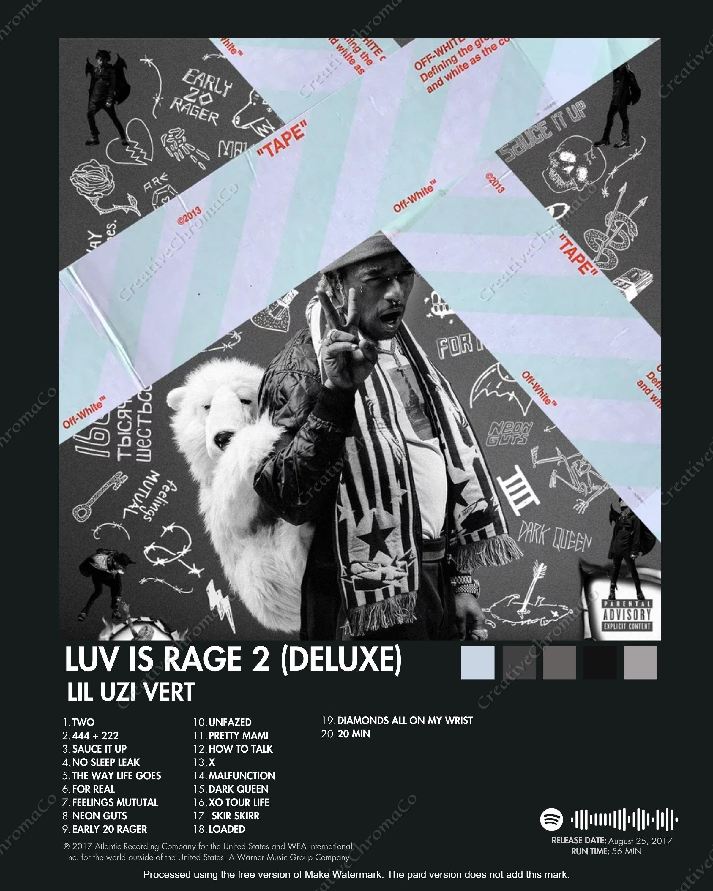 Personalized Album Cover Poster - Custom Digital Music Poster - Album ...