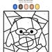 Animal Color by Number for Kids: Printable Coloring Pages (digital ...