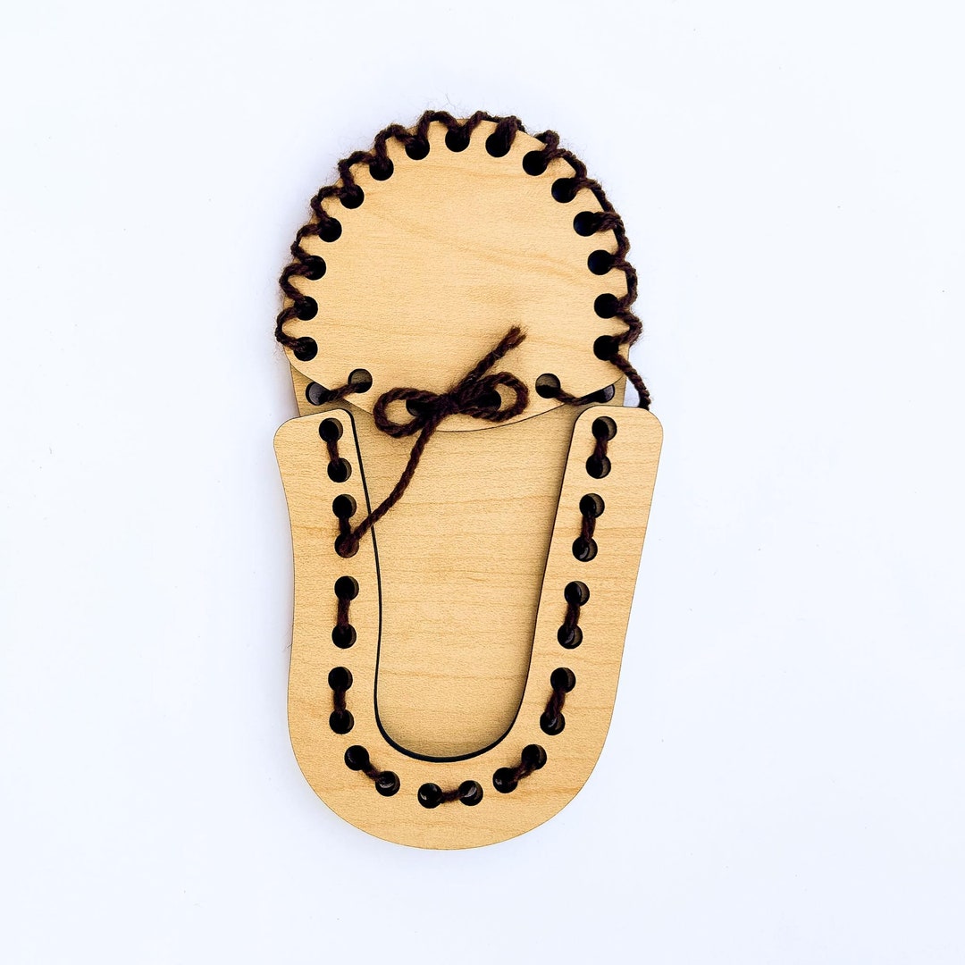 Moccasin Lacing Kit Learn to Sew Kit - Etsy