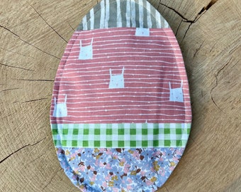 Easter Eggs Fillable Reusable Fabric Eggs Pink - Etsy