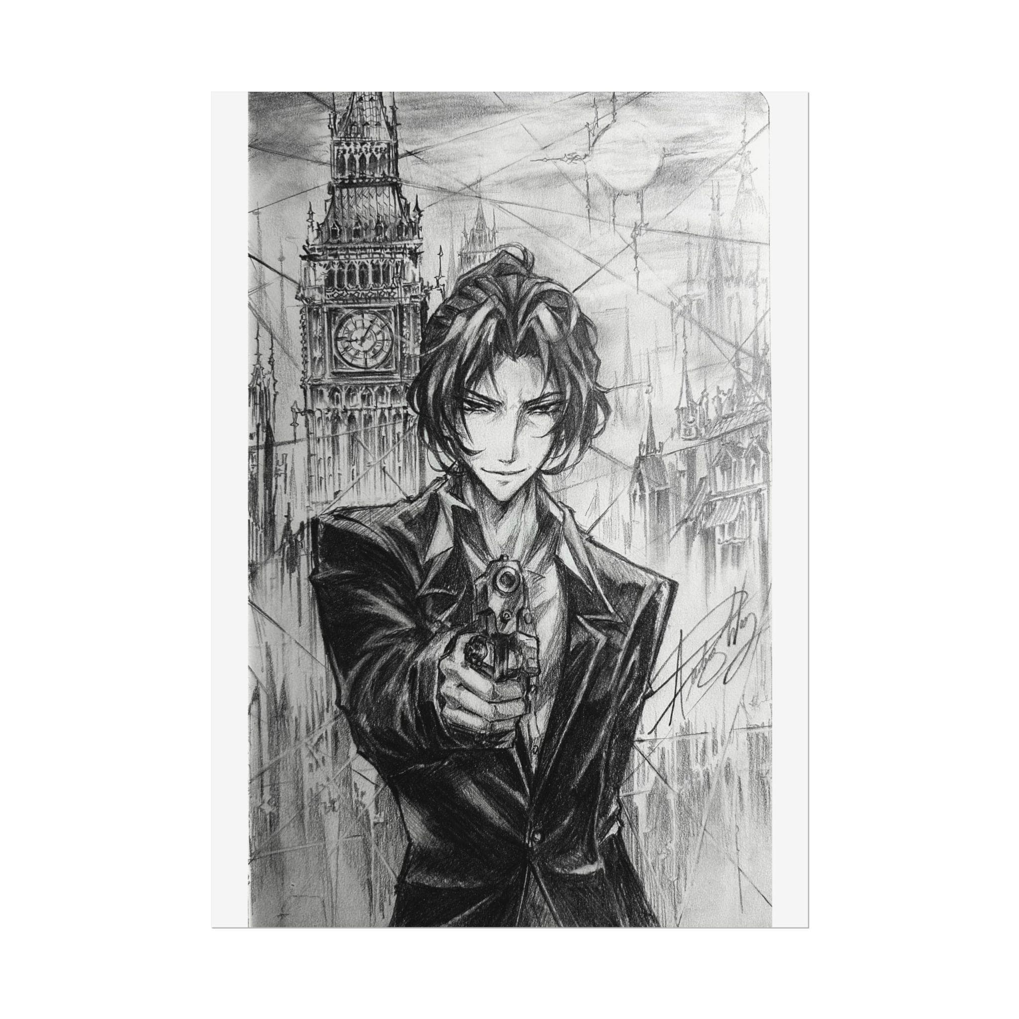 Sherlock Holmes MTP Print | 5" X 7" - Etsy