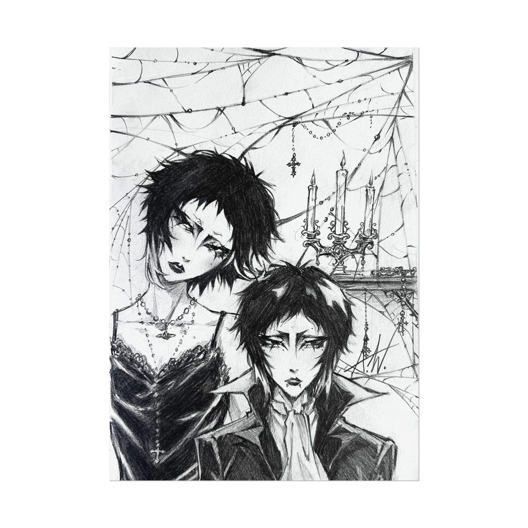 Goth Gawa BSD Print | 5" X 7" or 8" X 10" - Etsy