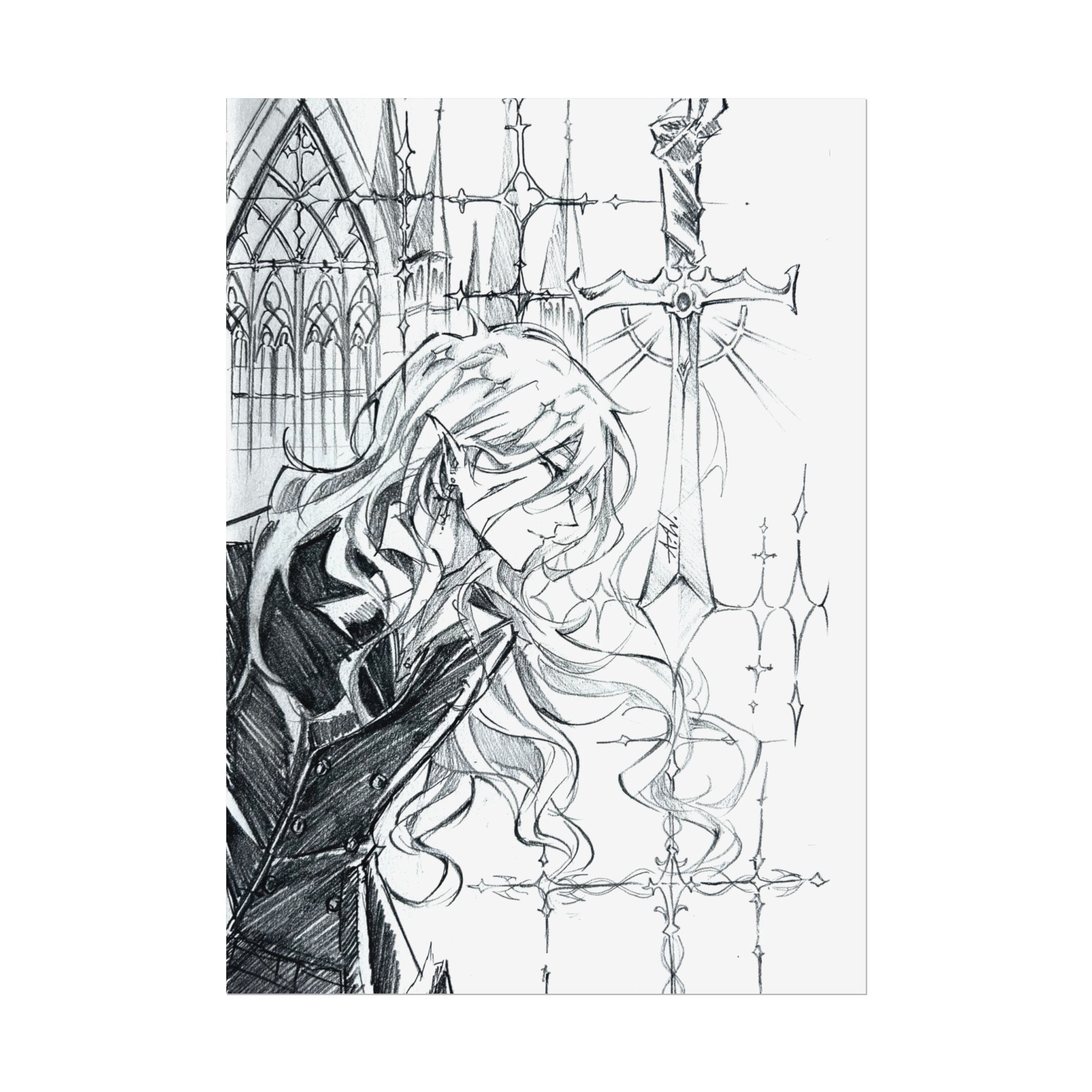 Bram Stoker BSD Print | 5" X 7" - Etsy