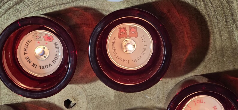 Theelichtjes Met Verborgen Boodschappen "special Voor Jou" - Etsy