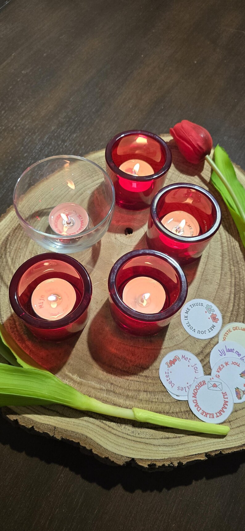 Theelichtjes Met Verborgen Boodschappen "special Voor Jou" - Etsy