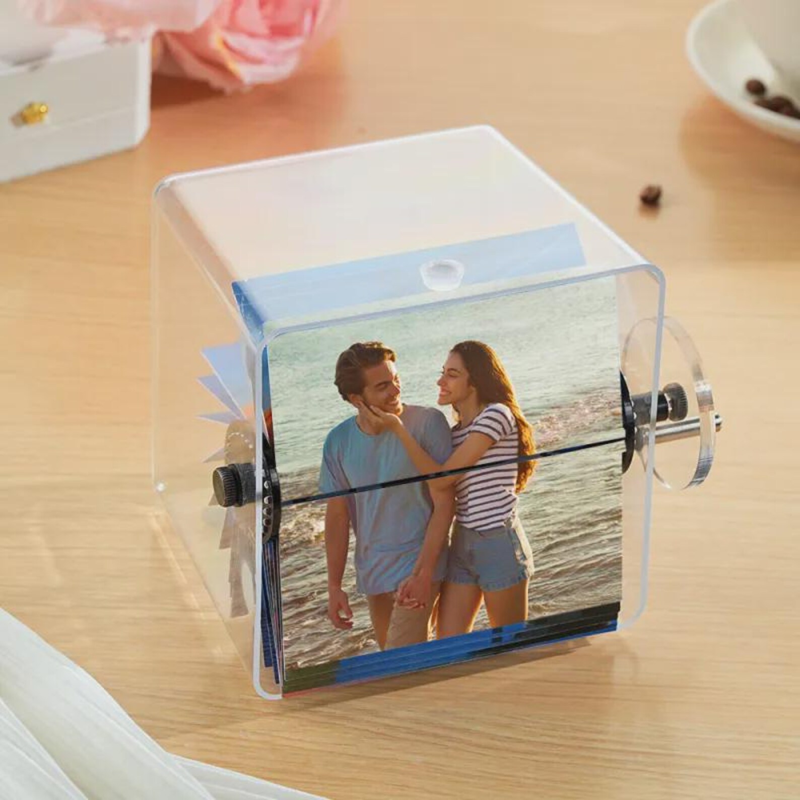Custom 24 Photos Flipbook Frame Animation Machine Detachable Photos ...