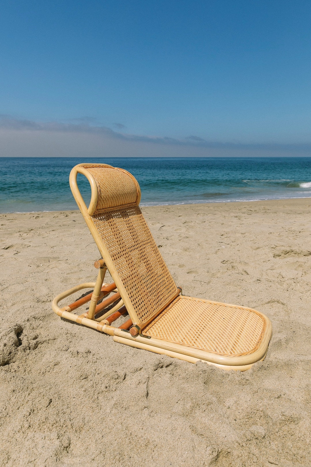 Rattan Beach Chair, Rattan Chair, Beach Chair, Boho Beach Chair, Boho ...