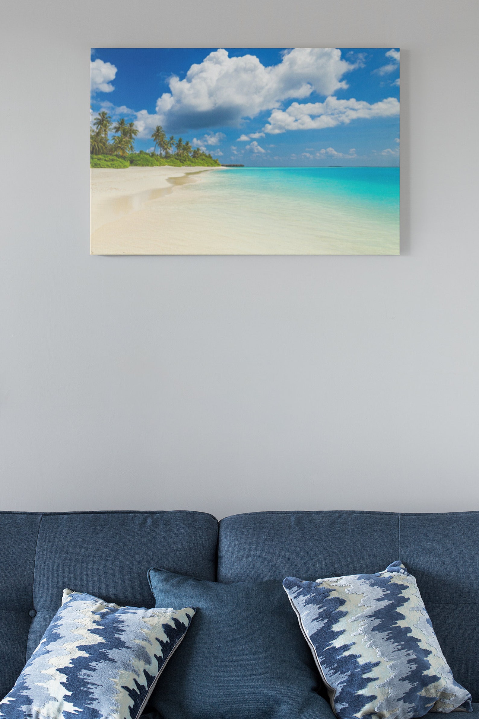 Ocean Oasis Canvas Wall Art Beach Wall Décor Beach Wall Art Beach ...