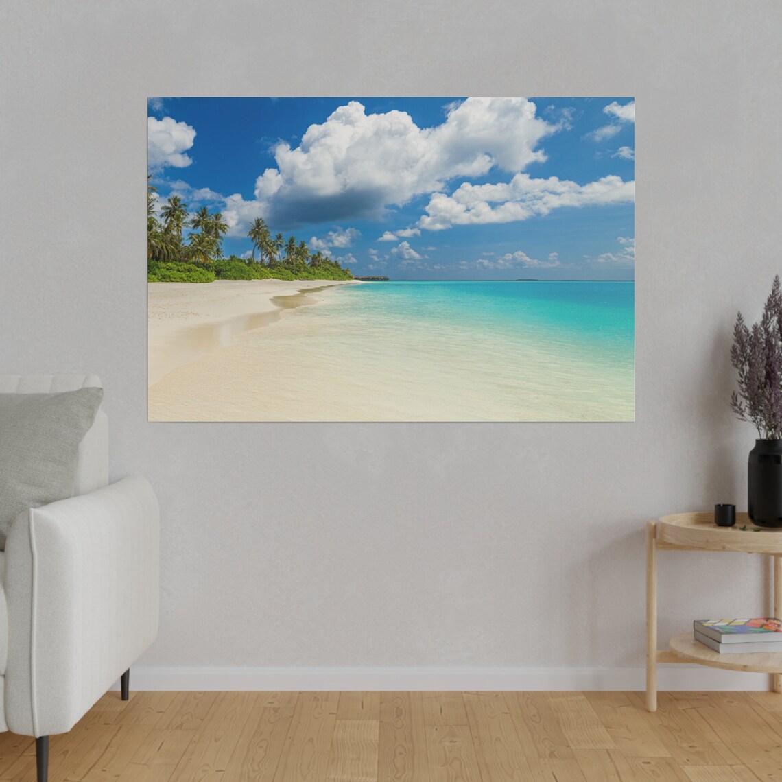 Ocean Oasis Canvas Wall Art Beach Wall Décor Beach Wall Art Beach ...