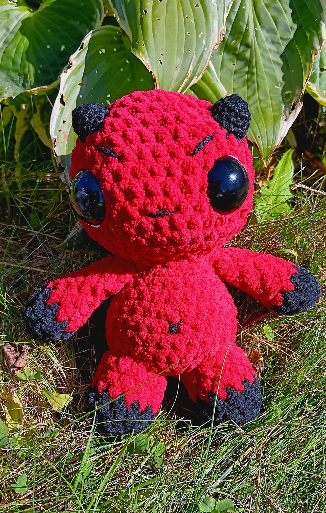 Charlie the Cheeky Devil Crochet Pattern - Etsy